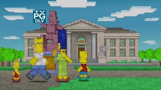 Watch The Simpsons' Minecraft Intro Here - Kotaku
