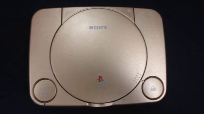 The Golden PS1 Is A Sony Fanboy's Dream - Kotaku
