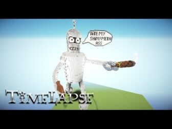 Watch a Guy Build Bender in Minecraft - Kotaku