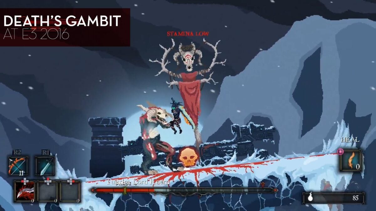 20 Minutes Of Death’s Gambit, A Very Dark Souls Side-Scroller - Kotaku