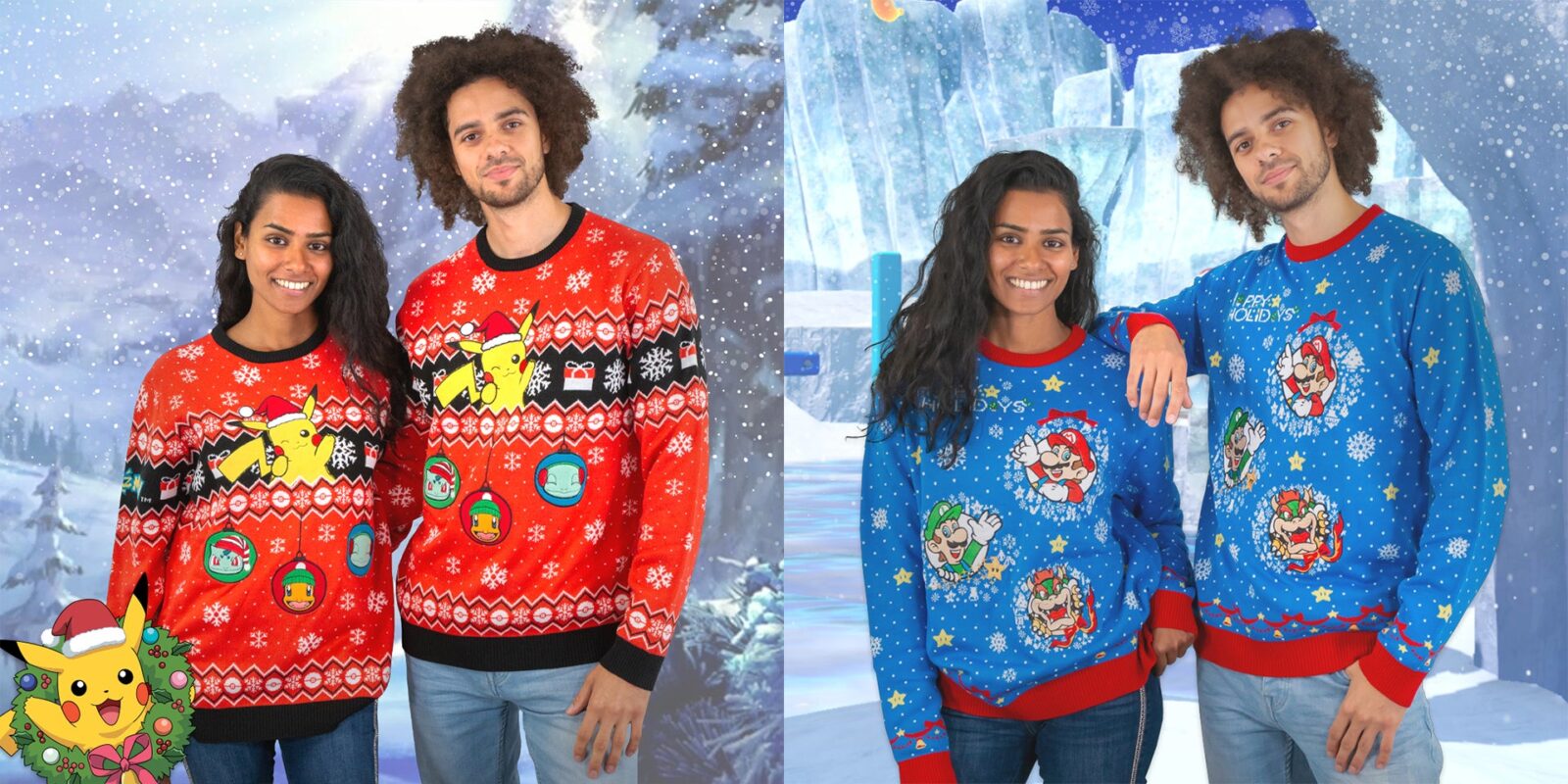 These Are Nintendo's Official Christmas Sweaters - Kotaku