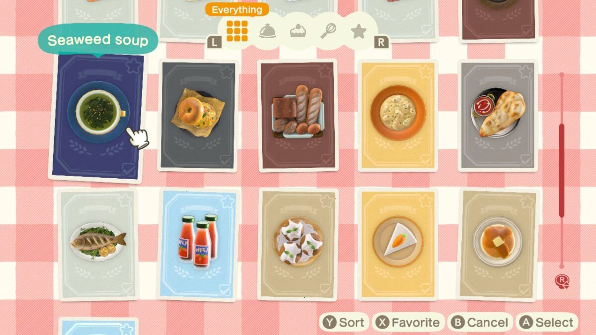 Animal Crossing's New Update Is Full of Picture-Perfect Food Recipes ...