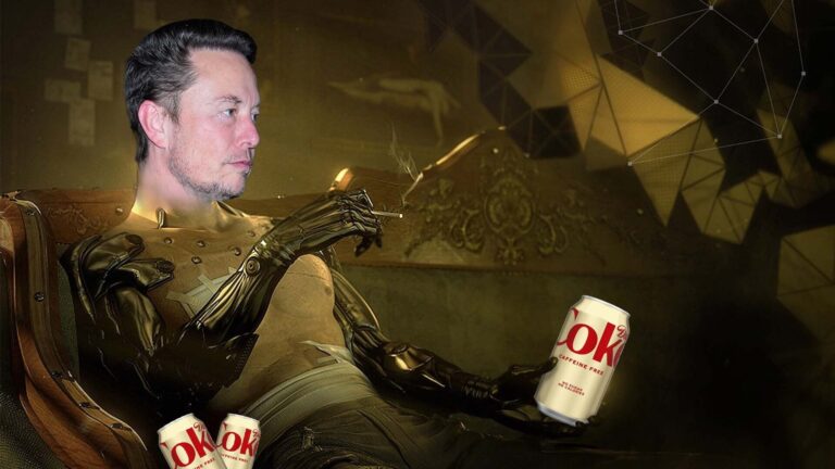 Elon Musk Sleeps Next To A Deus Ex: Human Revolution Gun For No Reason ...
