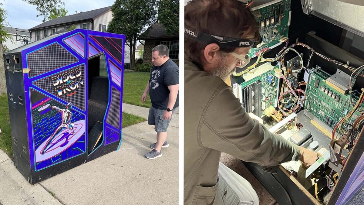 Super Rare Arcade Machine Worth Thousands Saved From Dump - Kotaku