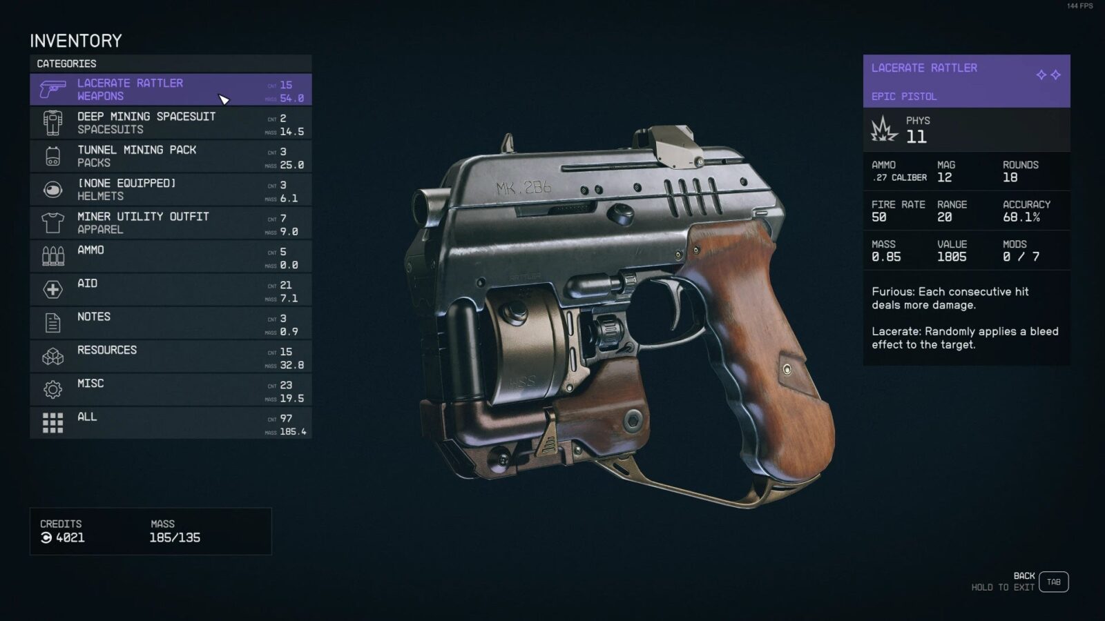 Starfield PC Mod Dramatically Improves Inventory Management - Kotaku