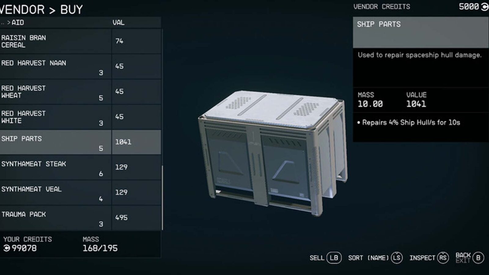 How To Avoid Carrying Too Much Crap In Starfield - Kotaku