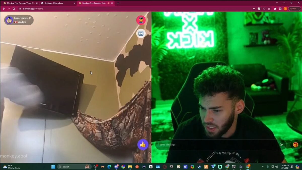 AI Adin Ross Tricks Fans Into Smashing Their Stuff - Kotaku