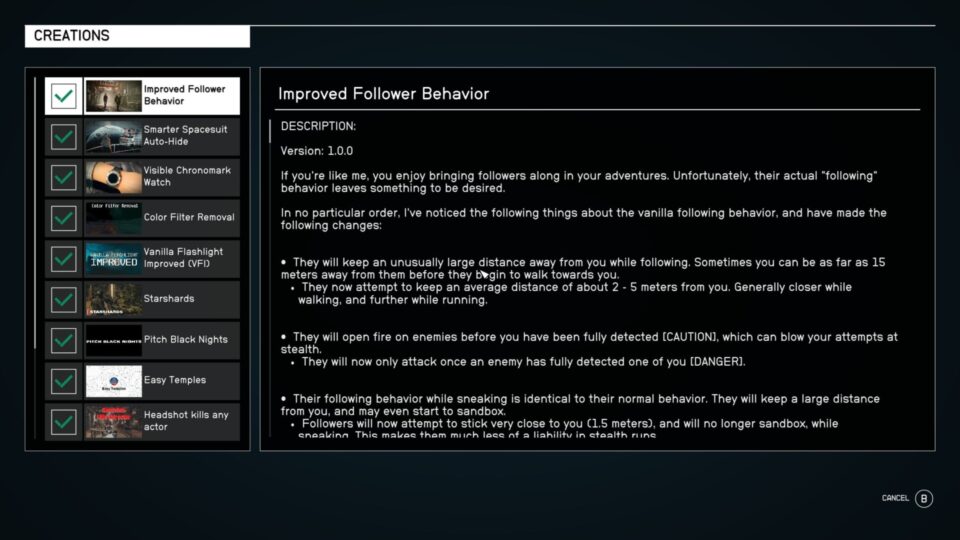 How To Install And Use Starfield’s Official And Fan-Made Mods - Kotaku