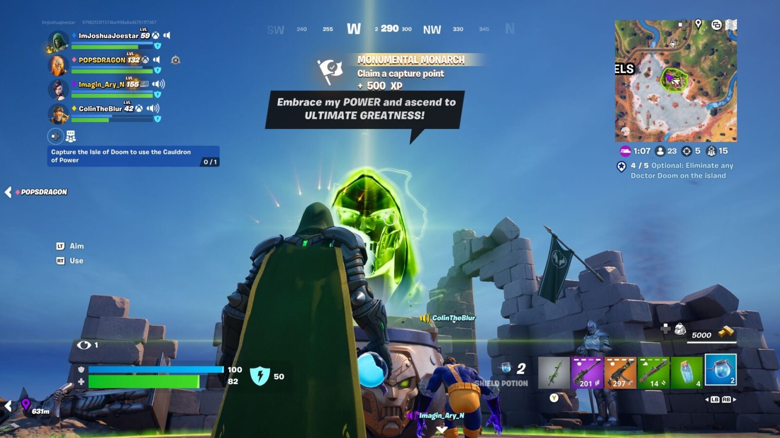 Fortnite Now Lets You Turn Into Doctor Doom, With All His Powers - Kotaku