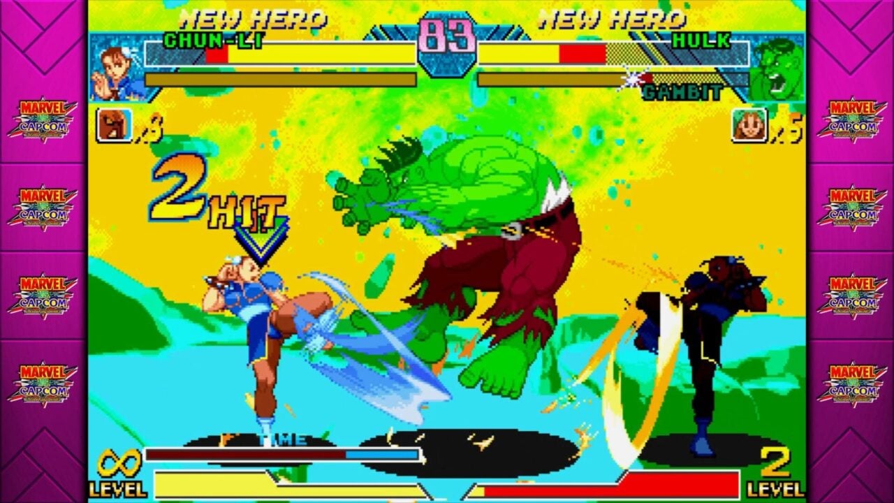 Marvel Vs. Capcom Fighting Collection: Arcade Classics Has Couch ...