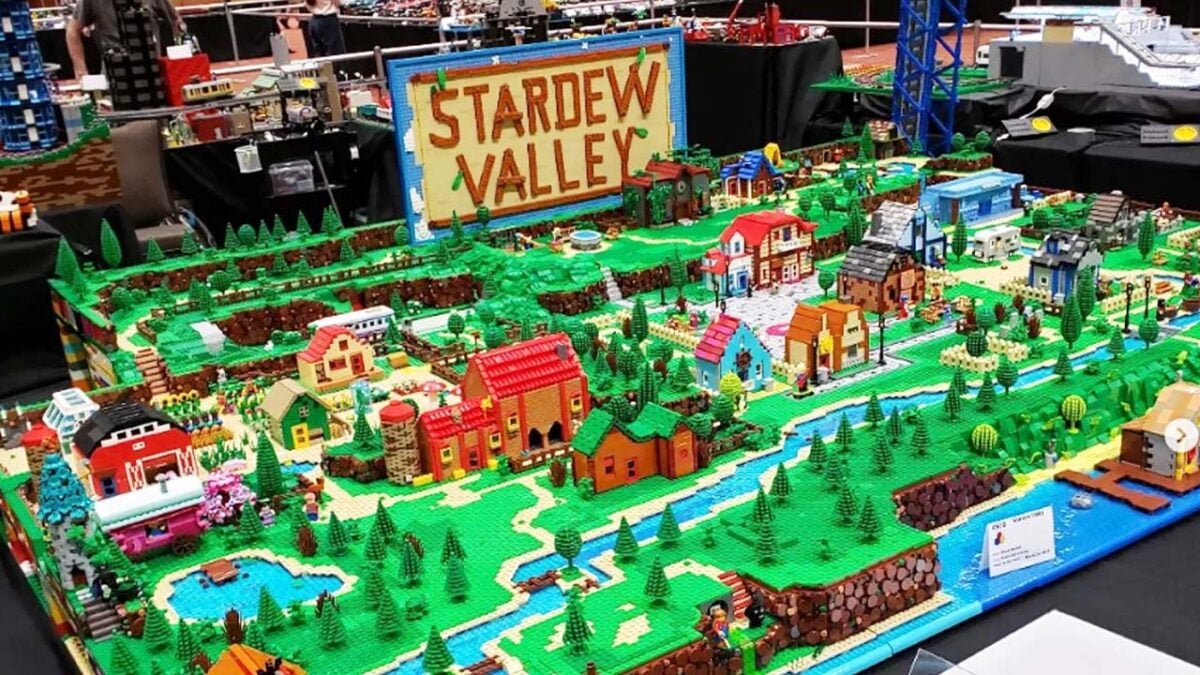 Someone Recreated Stardew Valley Using 75,000 Lego Bricks - Kotaku