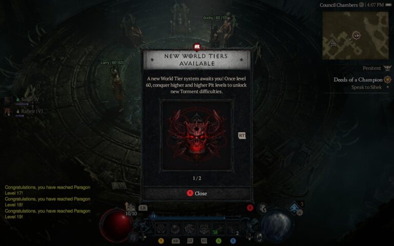 Diablo 4 Highest Tiers Of Difficulty Are Locked Behind A Whole Bunch Of ...