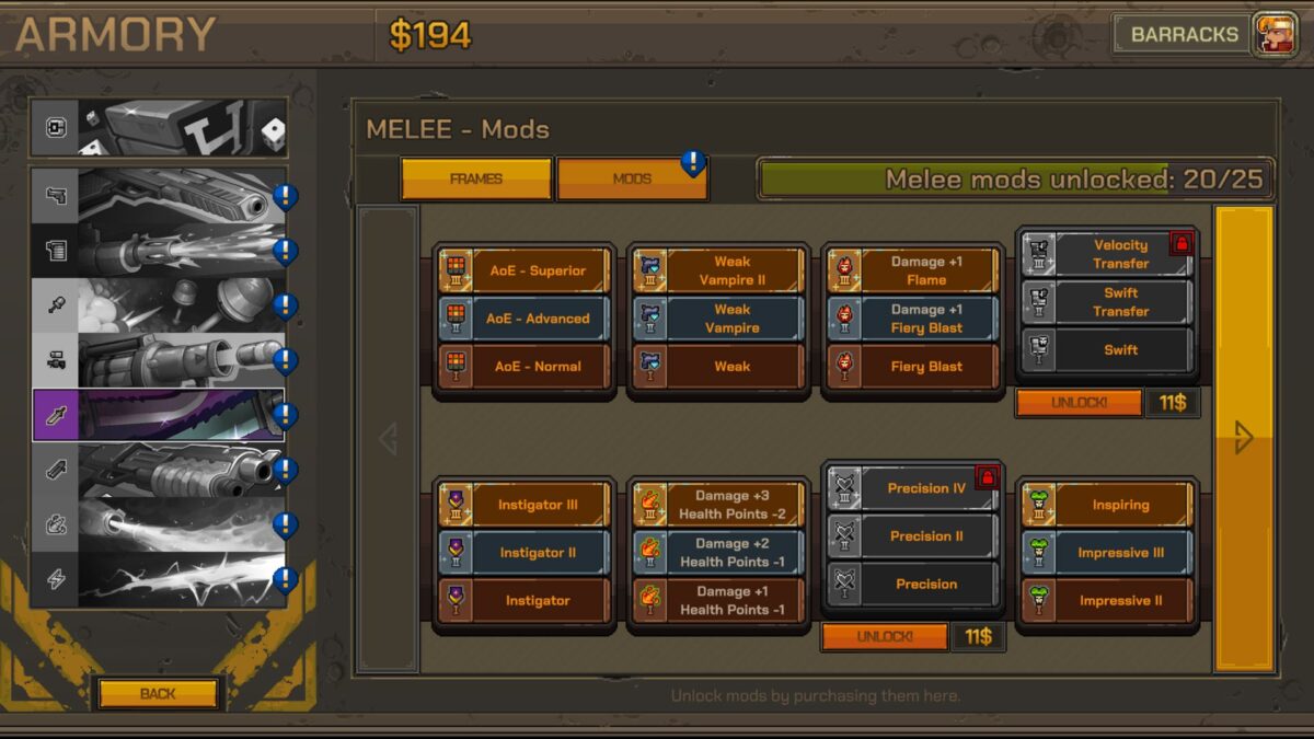 How To Unlock The Best Metal Slug Tactics Weapon Mods - Kotaku