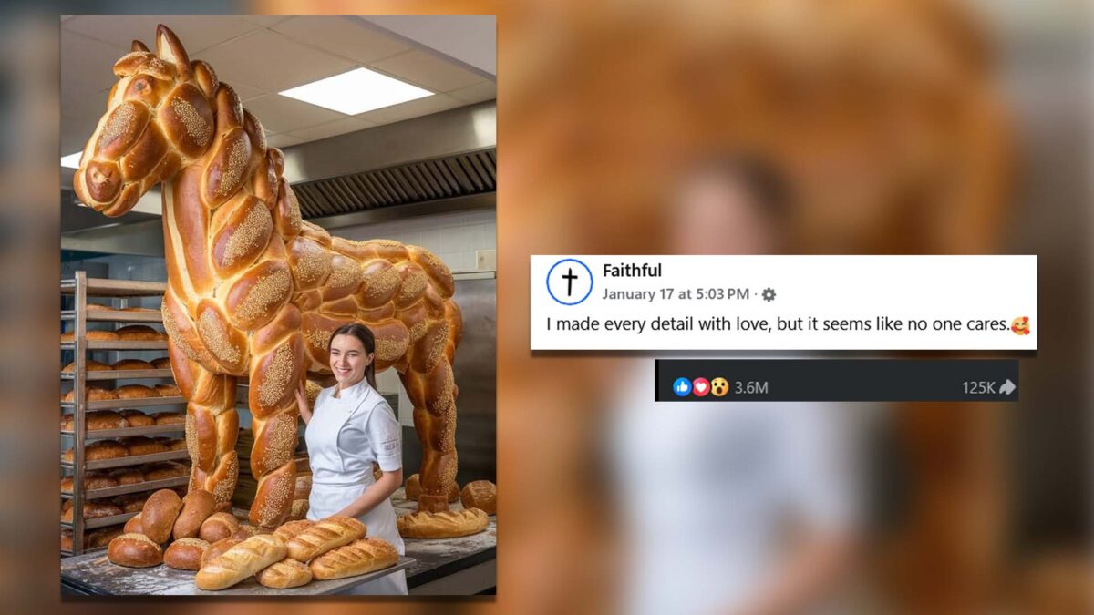An AI Bread Horse Was The Most Popular Thing On Facebook Last Month ...