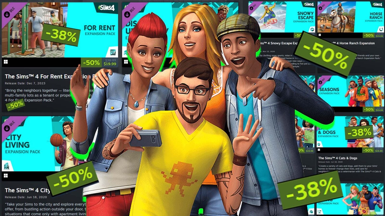 Nearly Every Sims DLC Pack Is On Sale Right Now - Kotaku