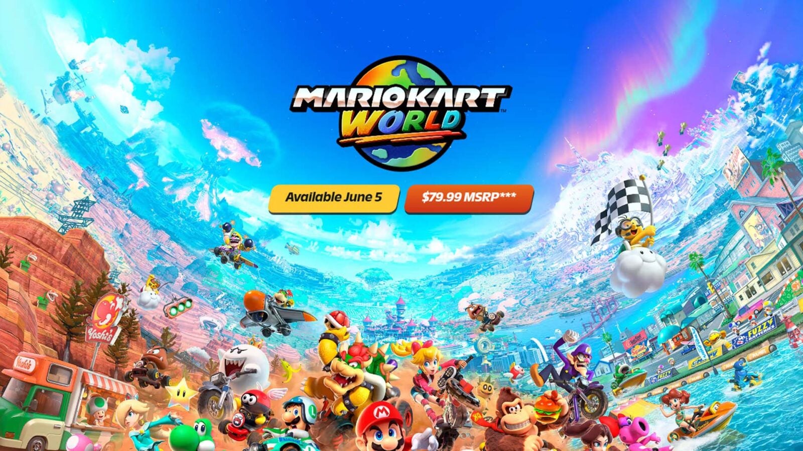 Mario Kart World On Switch 2 Will Cost $80 - Kotaku