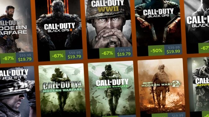 Almost Every Call Of Duty Game Is On Sale Right Now On Steam - Kotaku