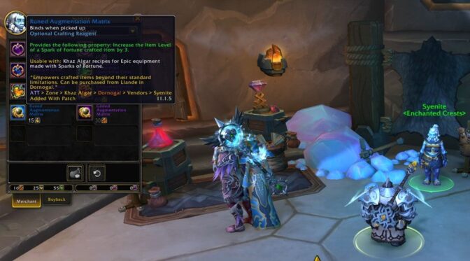Yes, You Should Be Crafting More Weapons In World Of Warcraft - Kotaku
