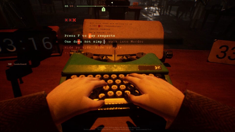 Final Sentence: The Battle Royale Where Typos Spell Doom