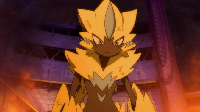 Pokémon Legends: Z-A's DLC Gives Zeraora An Edgy Mega Evolution