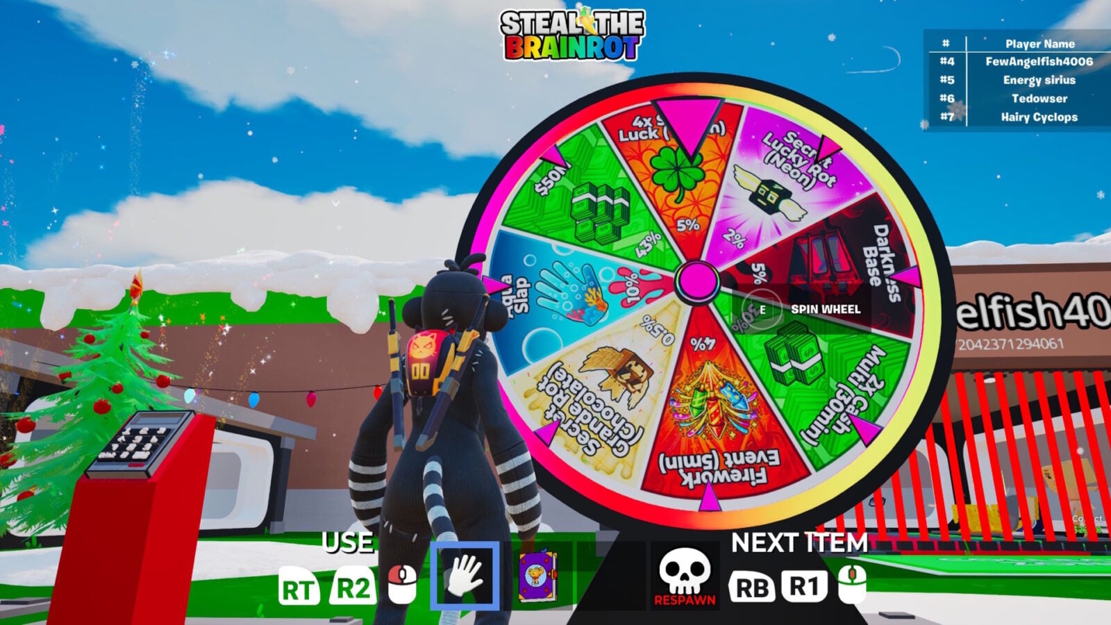 Fortnite's Brainrot Island Adds Microtransactions And Gambling