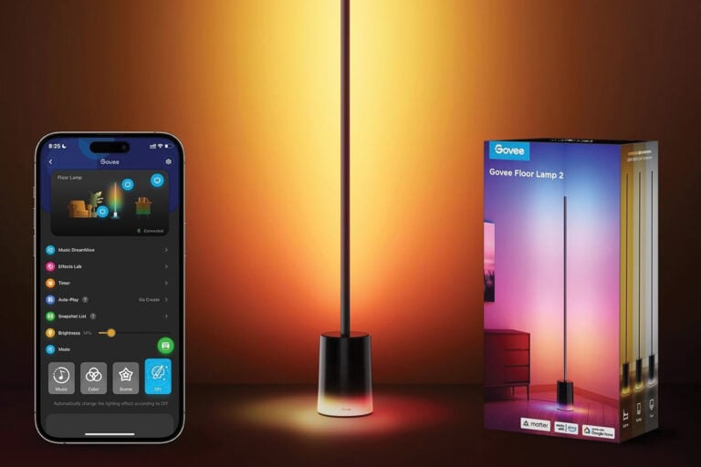 16 Million Colors and Music Sync in One Floor Lamp, This Govee RGBIC Is ...