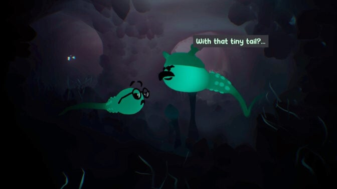 3D Platformer Become Is Finding Nemo If The Fish Was A Sperm