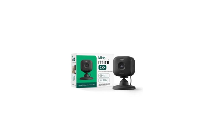 Blink Mini 2K+ (Newest Model) Security Camera Is Almost 50% Off, Works ...
