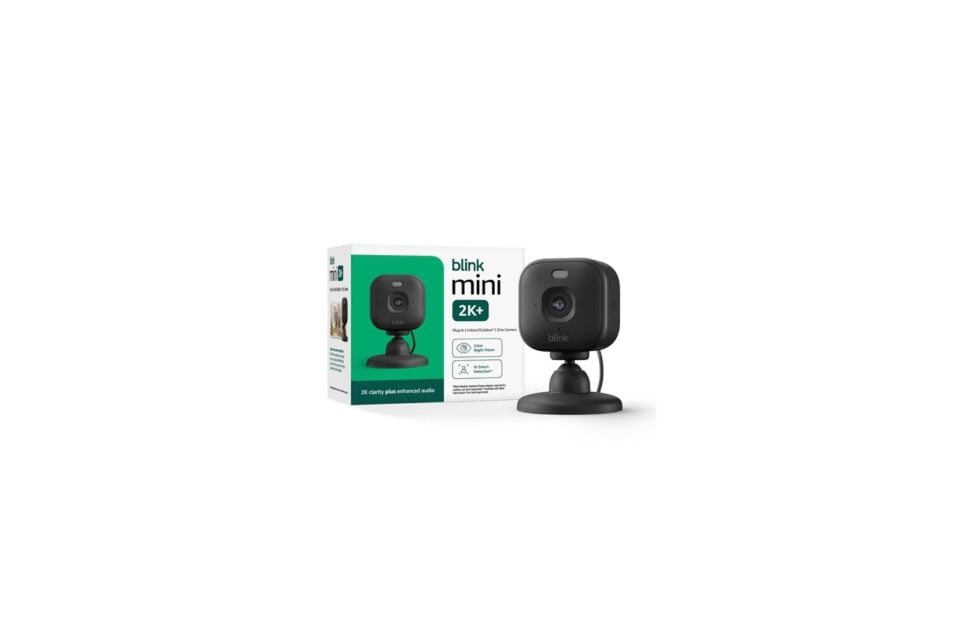 Blink Mini 2K+ (Newest Model) Security Camera Is Almost 50% Off, Works ...