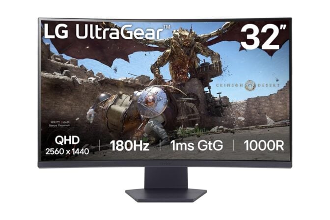 LG 32" UltraGear Curved Gaming Monitor Hits an All-Time Low in a ...