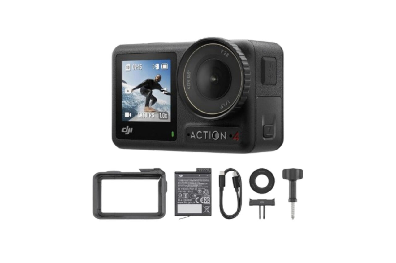 DJI Action Camera Goes After GoPro as Osmo Action 4 Essential Combo ...