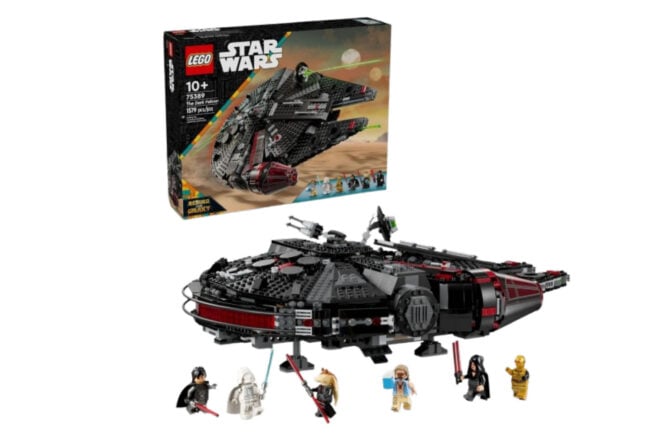 LEGO Goes All-In on Star Wars, The Dark Millennium Falcon Drops Back to ...