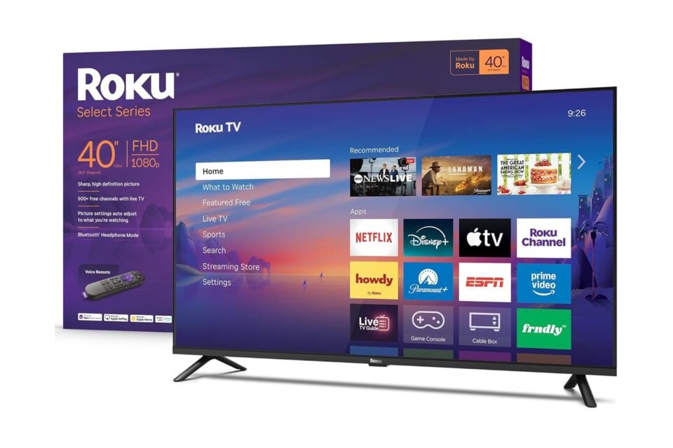 Roku 40-Inch Smart TV (2026) Drops Nearly 50%, Now Priced Like an Older ...