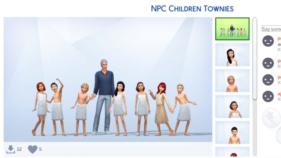 Some Sims 4 Players Keep Making And Sharing Jeffrey Epstein