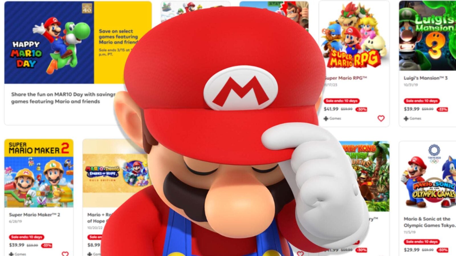 Nintendo's Mario Day Sale Is Bad, But There Is One Great Deal