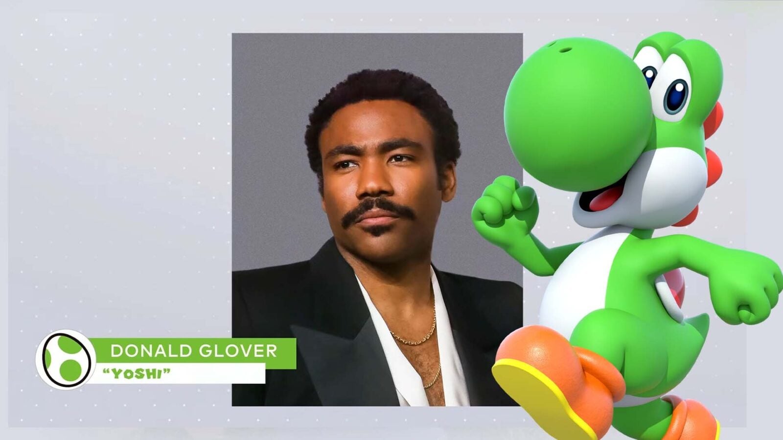 Donald Glover Playing Yoshi In Super Mario Galaxy Movie