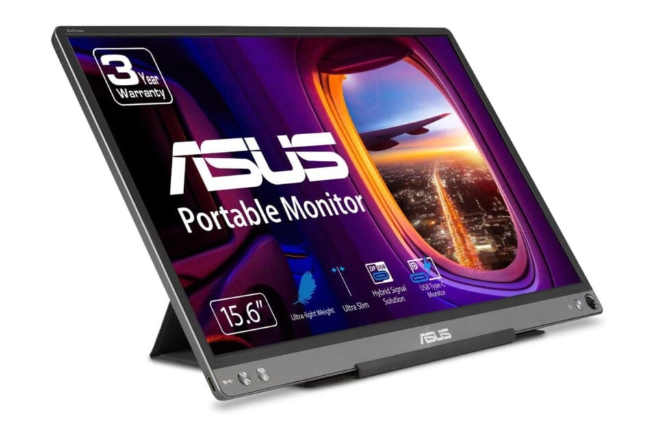 ASUS ZenScreen 15.6” 1080P Portable Monitor Hits Its Lowest Price ...