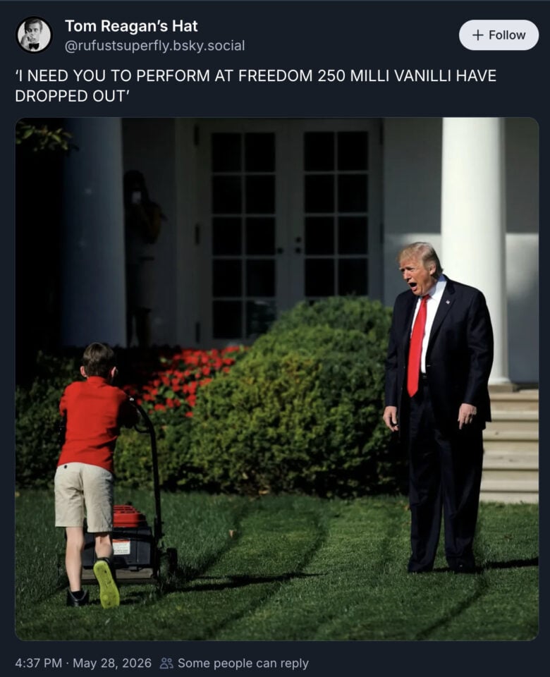The Internet Reacts To Artists Dropping Out Of Trump’s ‘Freedom 250 ...