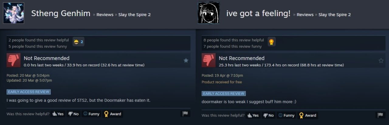 Slay The Spire 2 Steam Reviews: Like Having A Second Child