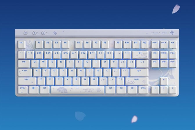 Logitech Wireless Gaming Keyboard X Genshin Impact Drops 56% in Amazon ...