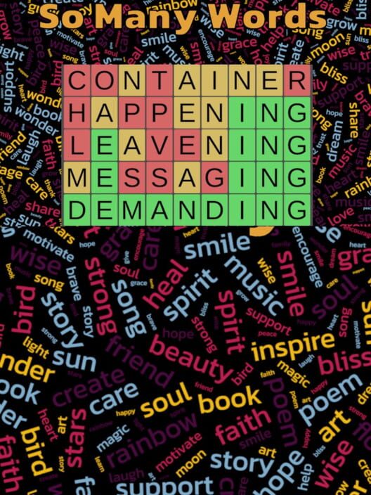 So Many Words - Kotaku