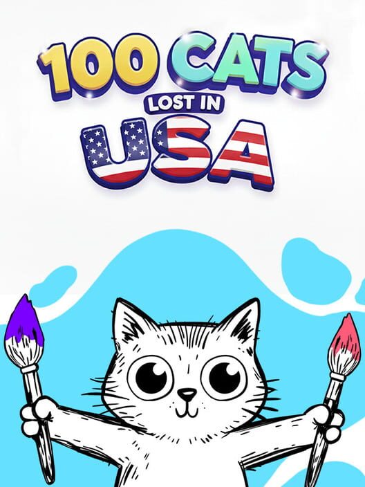100 Cats Lost in Usa Find & Color - Kotaku