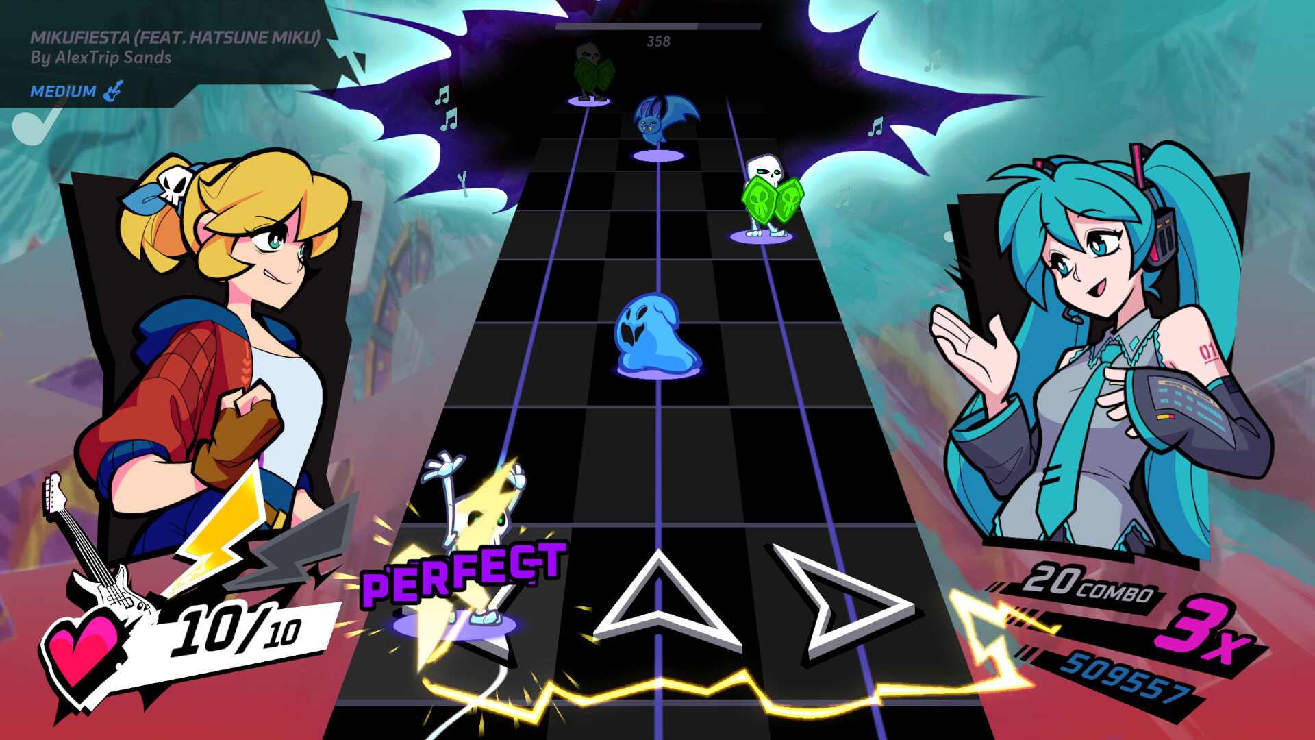 Rift of the NecroDancer: Hatsune Miku - "MikuFiesta" - Kotaku